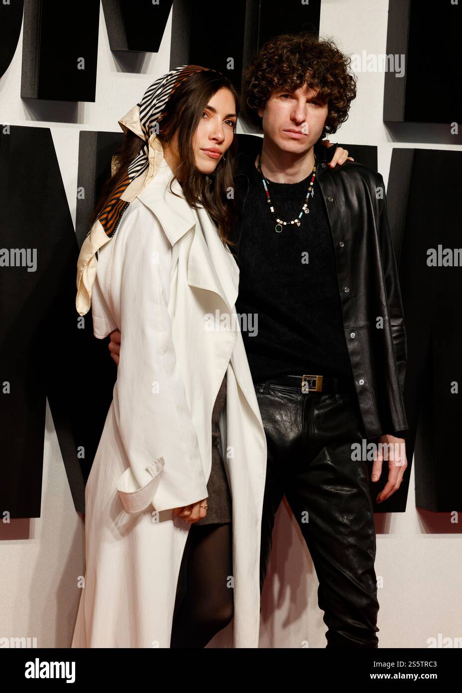 London, UK. 14th Jan, 2025. Ellie Rose Pritchard and Luke Pritchard ...