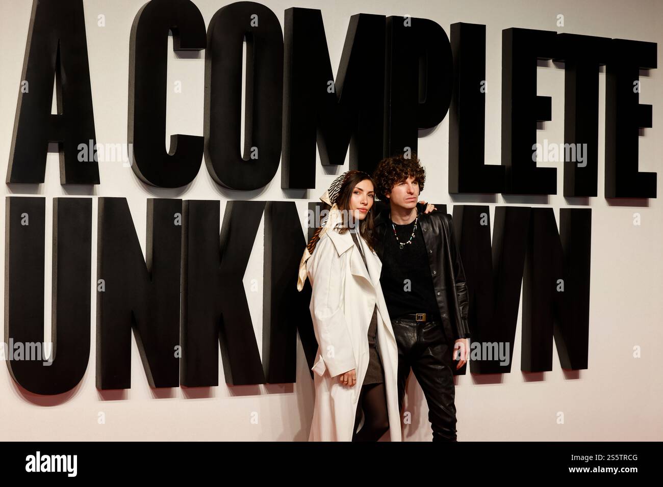 London, UK. 14th Jan, 2025. Ellie Rose Pritchard and Luke Pritchard ...