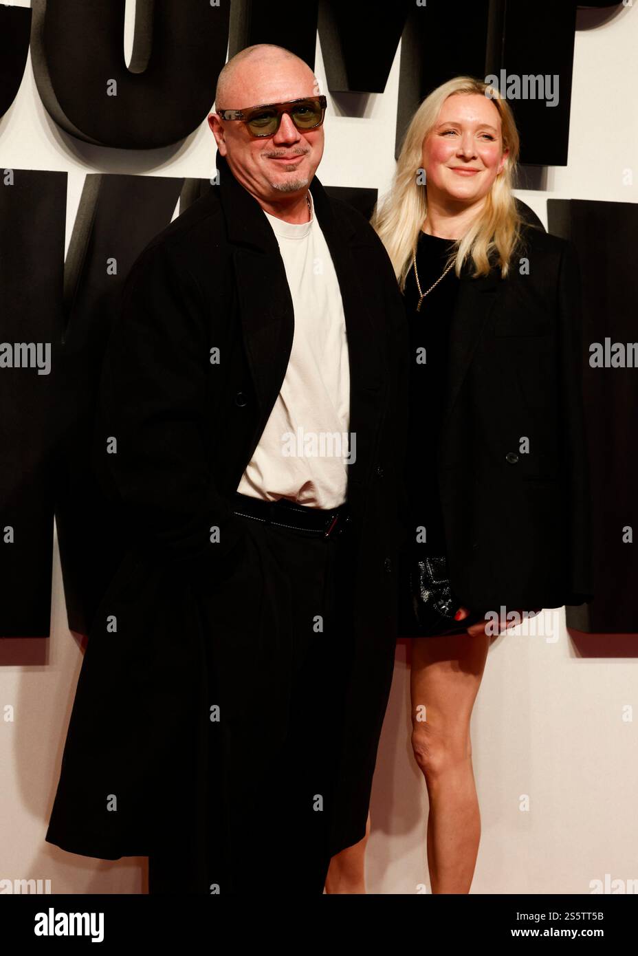 London, UK. 14th Jan, 2025. Huey Morgan and Rebecca Morgan attend the A ...