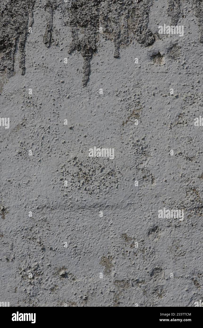 Texture of the old embossed concrete wall in gray color. Background ...