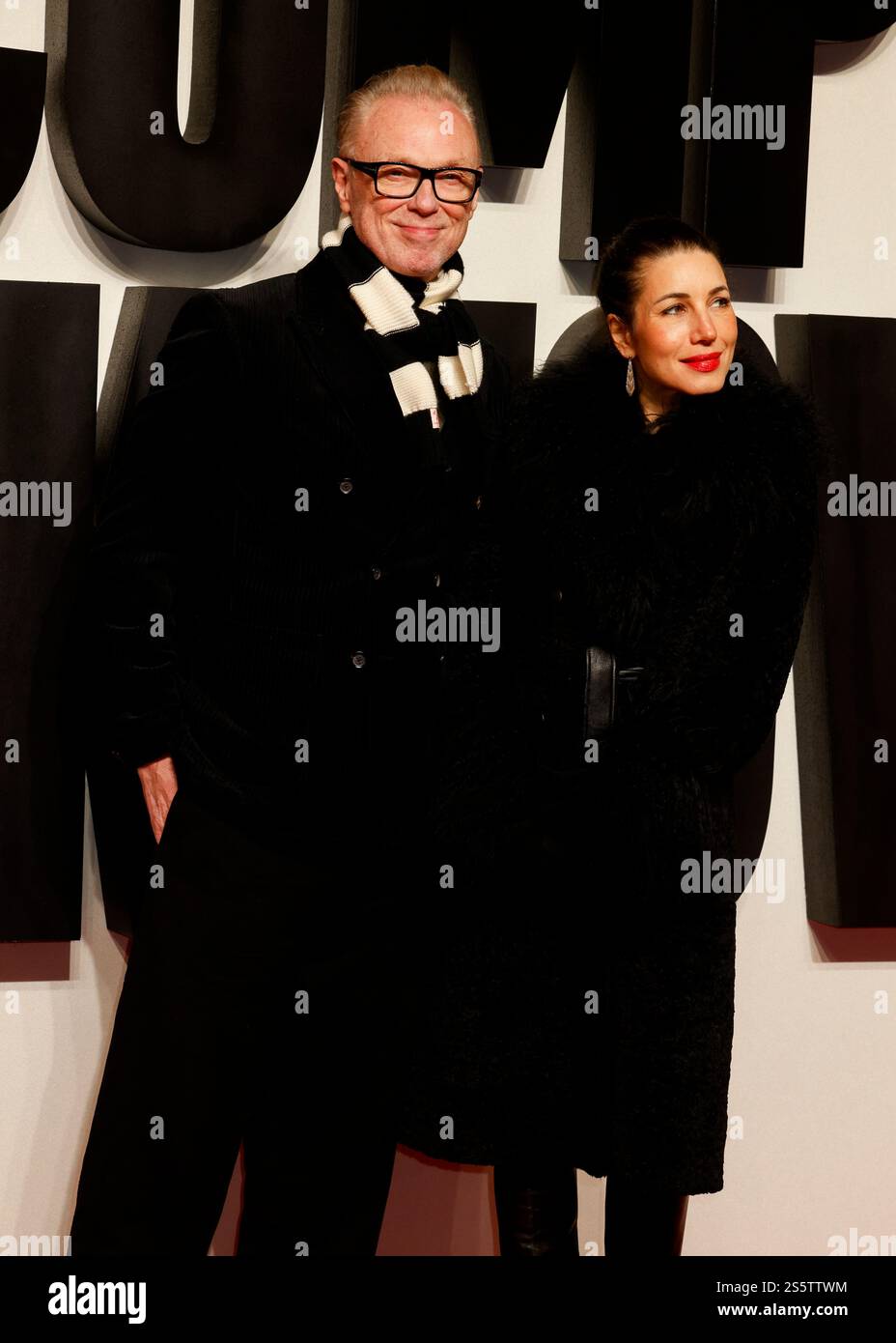 London, UK. 14th Jan, 2025. Gary Kemp and Lauren Kemp attend the A ...