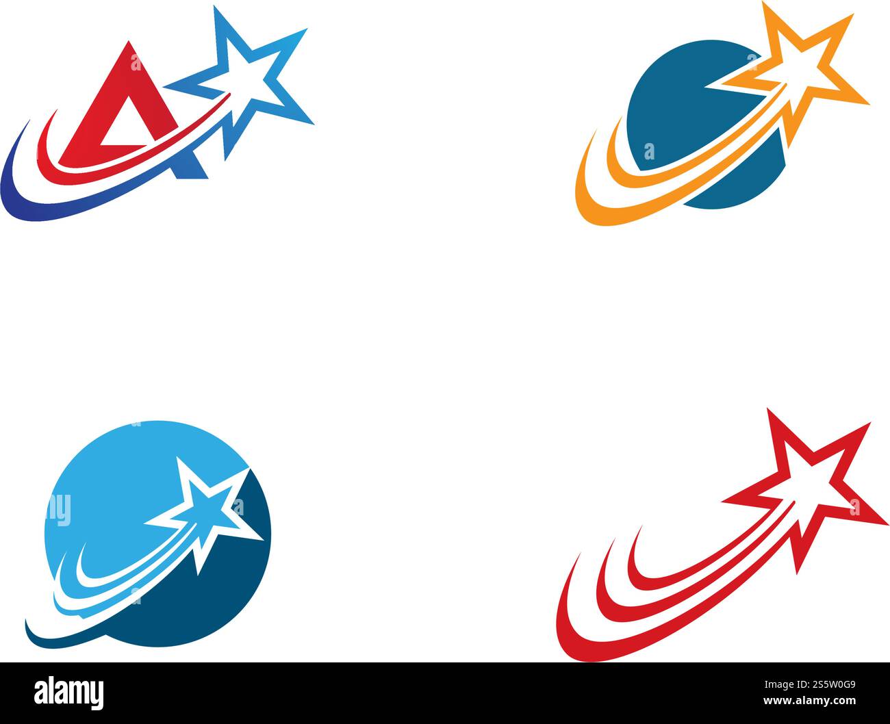 Shooting star trust Stock Vector Images - Alamy