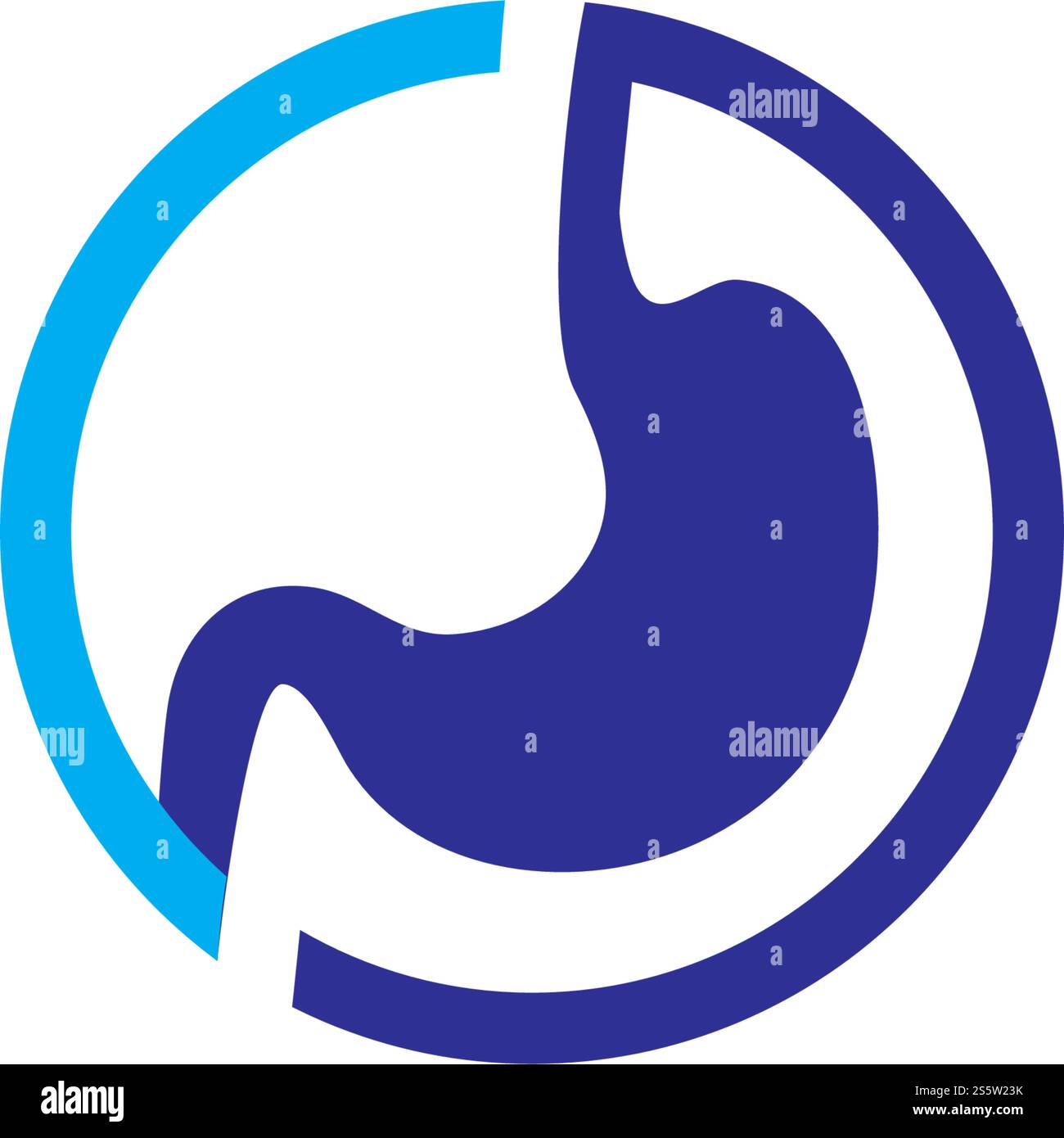 stomach care icon designs concept vector illustration Stock Vector ...