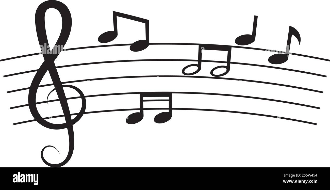Music note Icon Vector Stock Vector Image & Art - Alamy