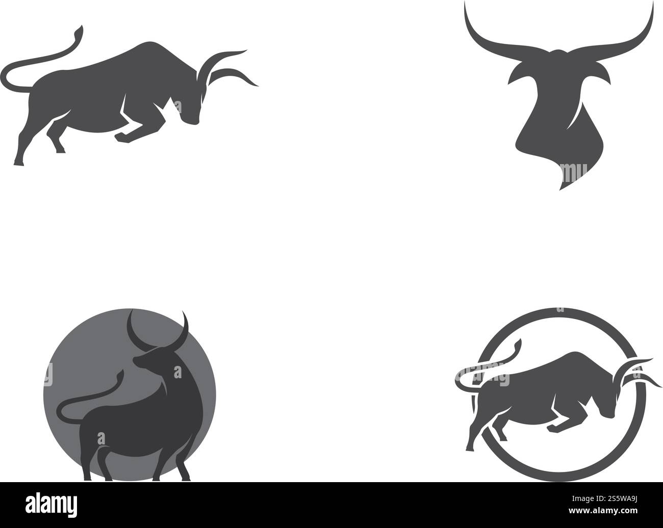 Red Bull Taurus Logo Template vector Stock Vector Image & Art - Alamy