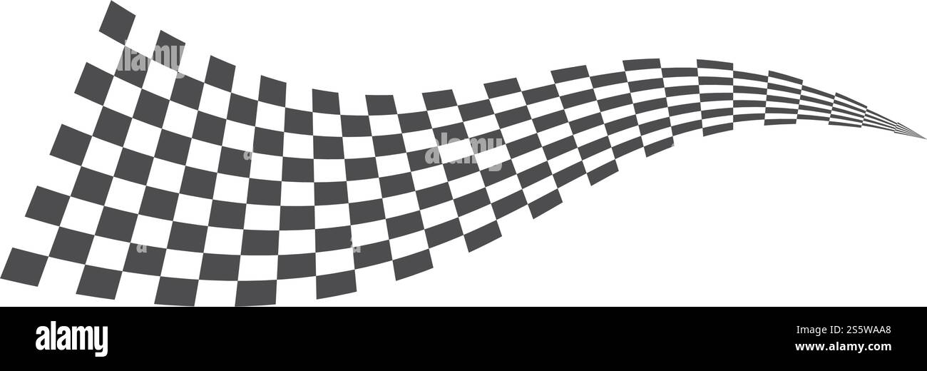 Race flag vector template Stock Vector Image & Art - Alamy