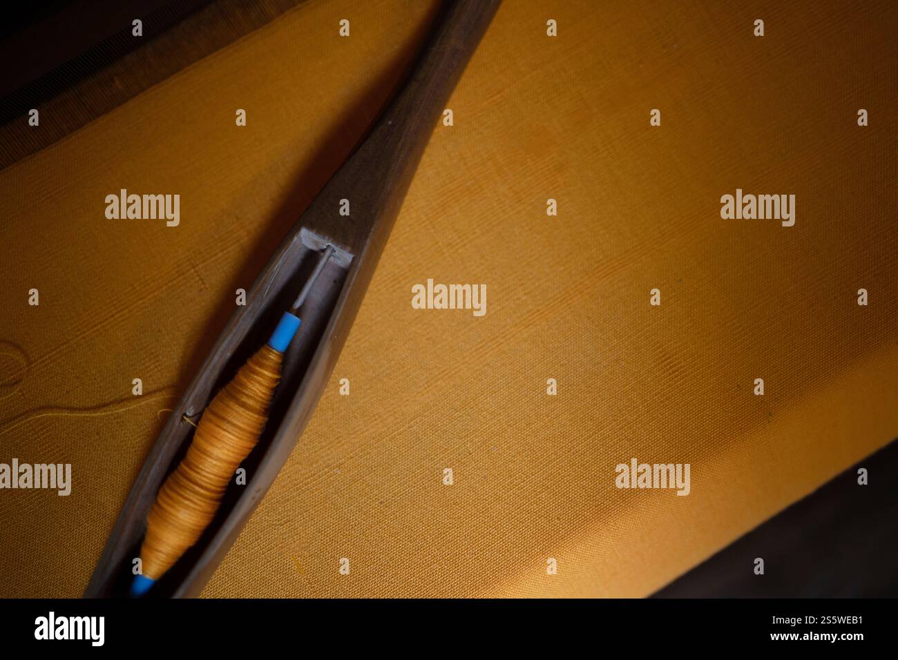 weaving machine traditional hand-weaving loom. Weaving traditional ...