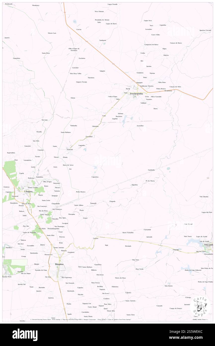 Araticum, Ubajara, BR, Brazil, Ceará, S 3 48' 50'', S 40 52' 50'', map ...