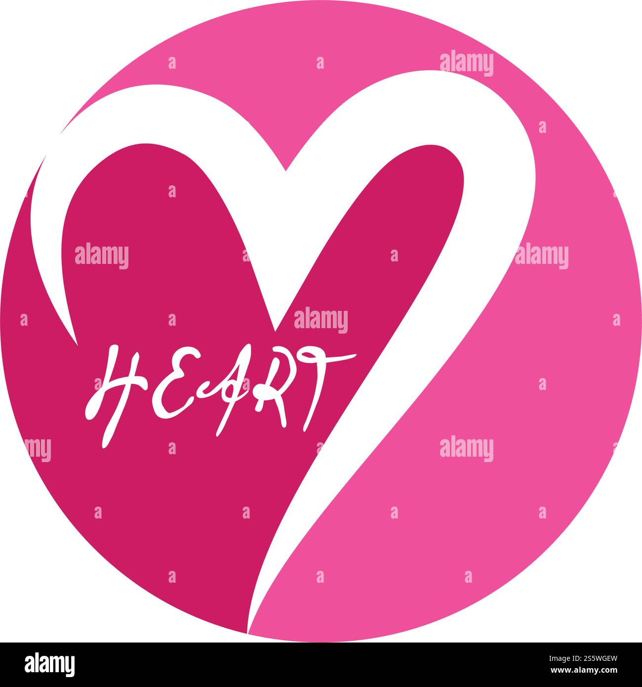 Heart Logo Template vector illustration Stock Vector Image & Art - Alamy