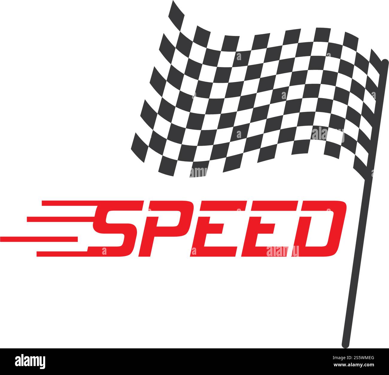 Race flag vector template Stock Vector Image & Art - Alamy