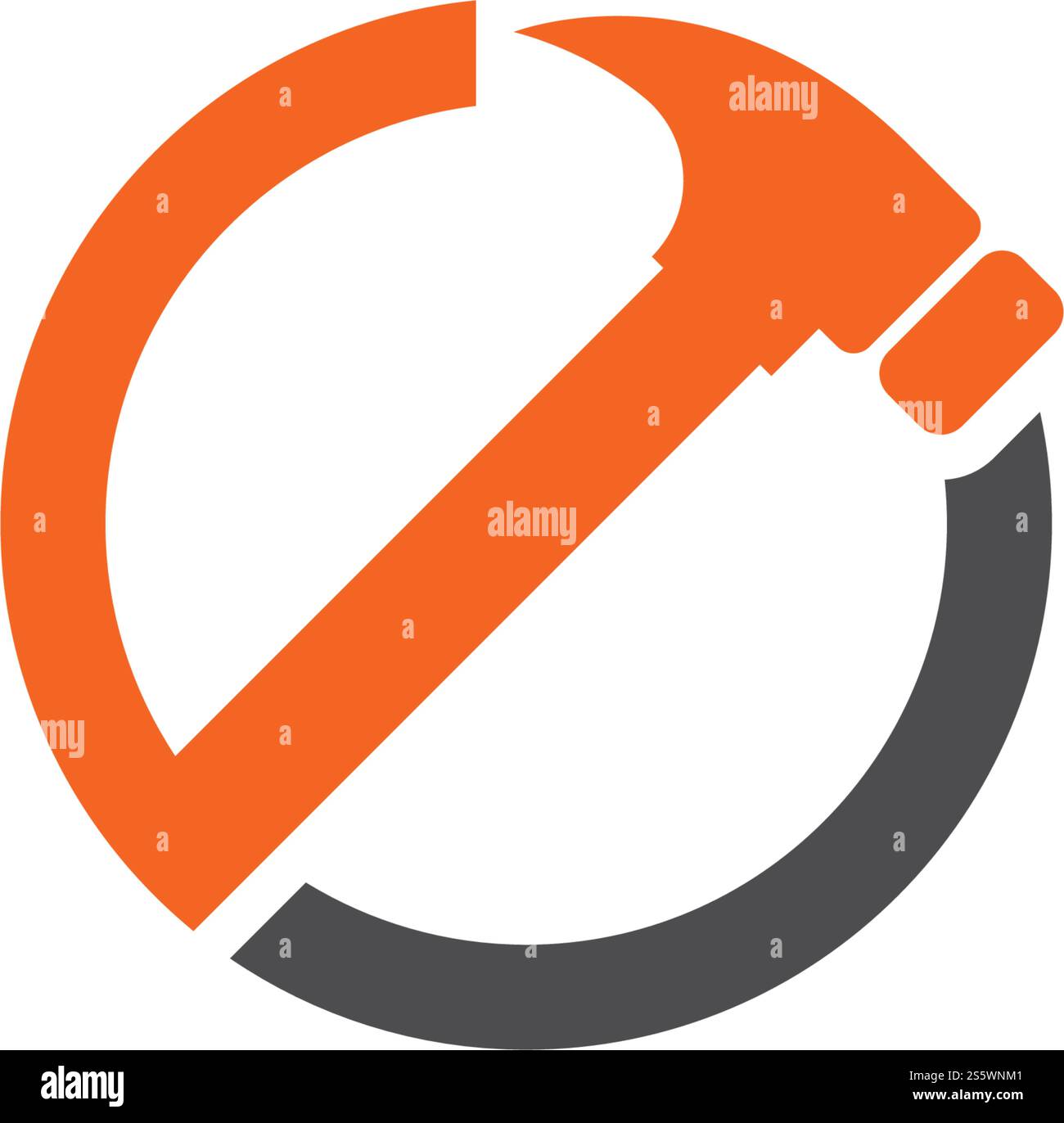 Hammer logo vector template Stock Vector Image & Art - Alamy