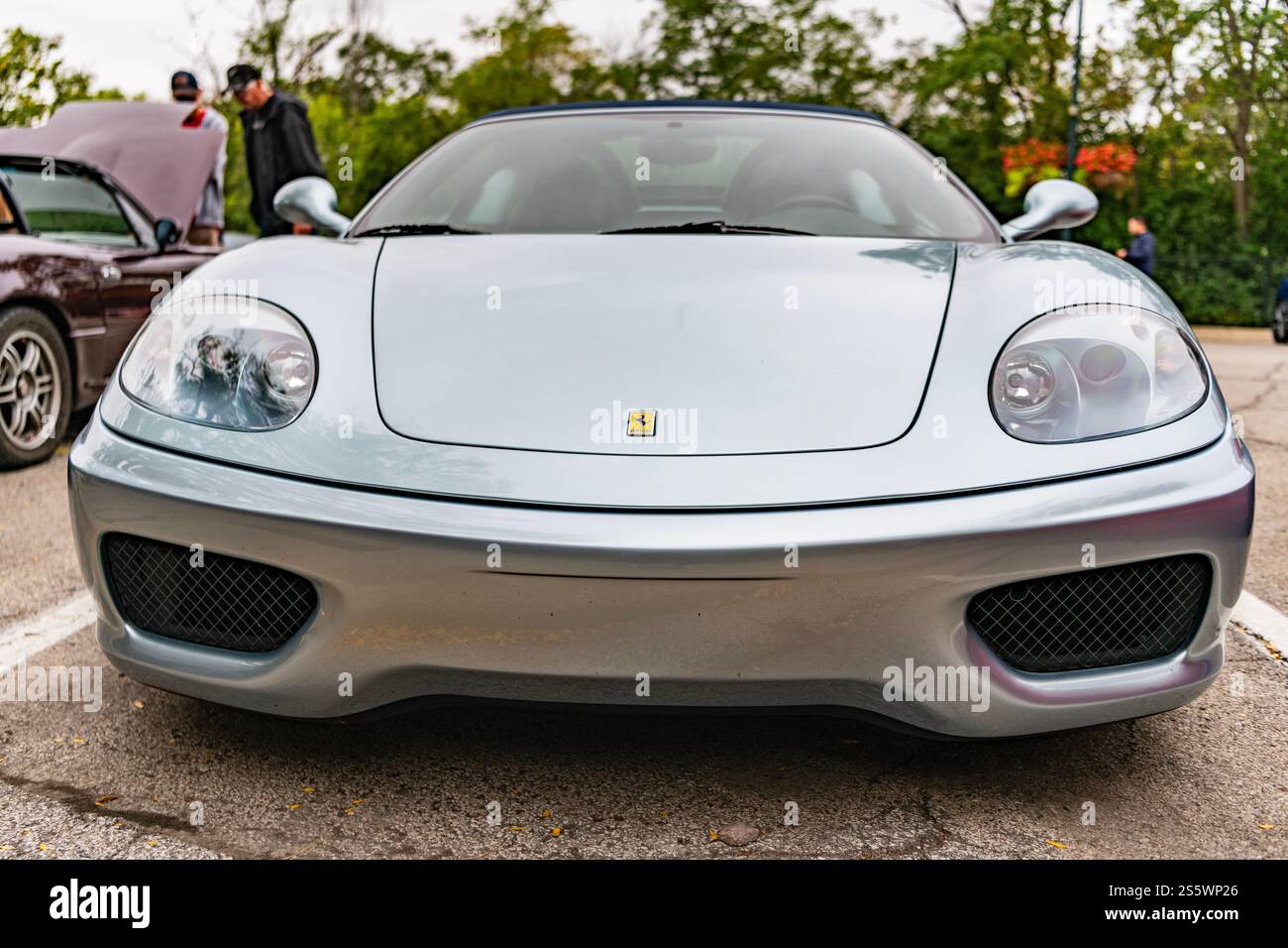 Chicago, Illinois - September 29, 2024: Ferrari 360 Spider modena ...