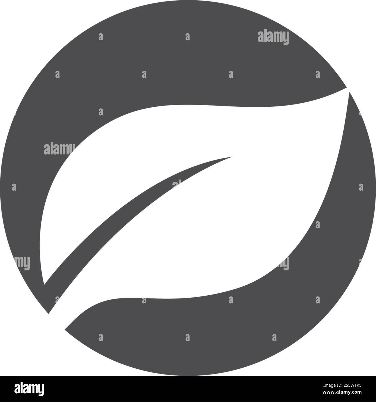 Leaf logo vector template Stock Vector Image & Art - Alamy