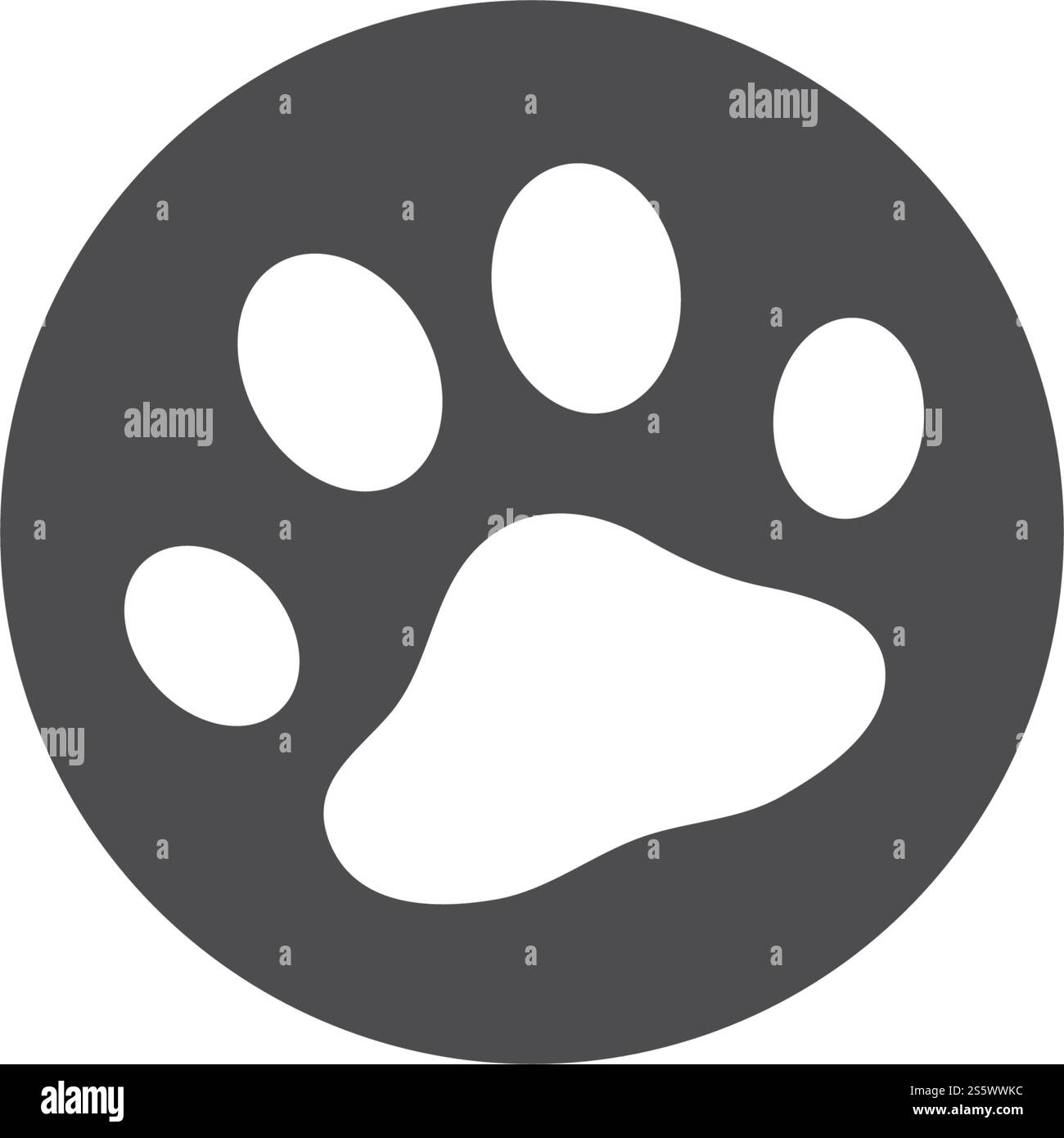 Paw logo vector template Stock Vector Image & Art - Alamy