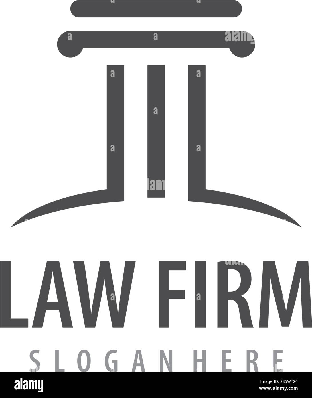 Pillar Logo vector Template Stock Vector Image & Art - Alamy