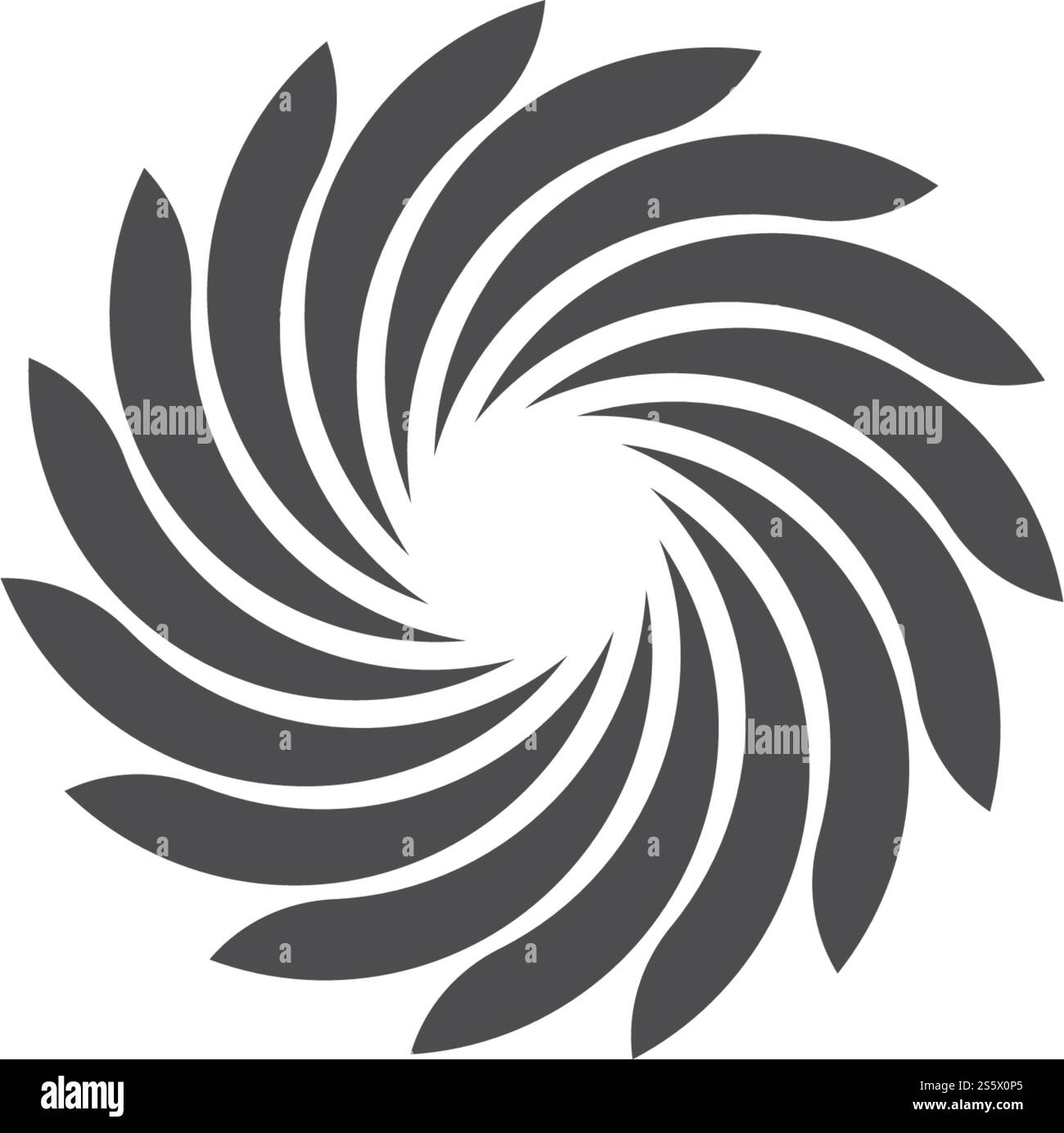 Business logo, vortex, wave and spiral icon Stock Vector Image & Art ...