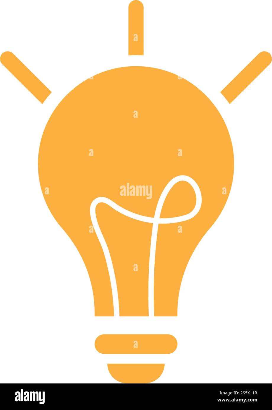 Bulb logo vector ilustration template Stock Vector Image & Art - Alamy