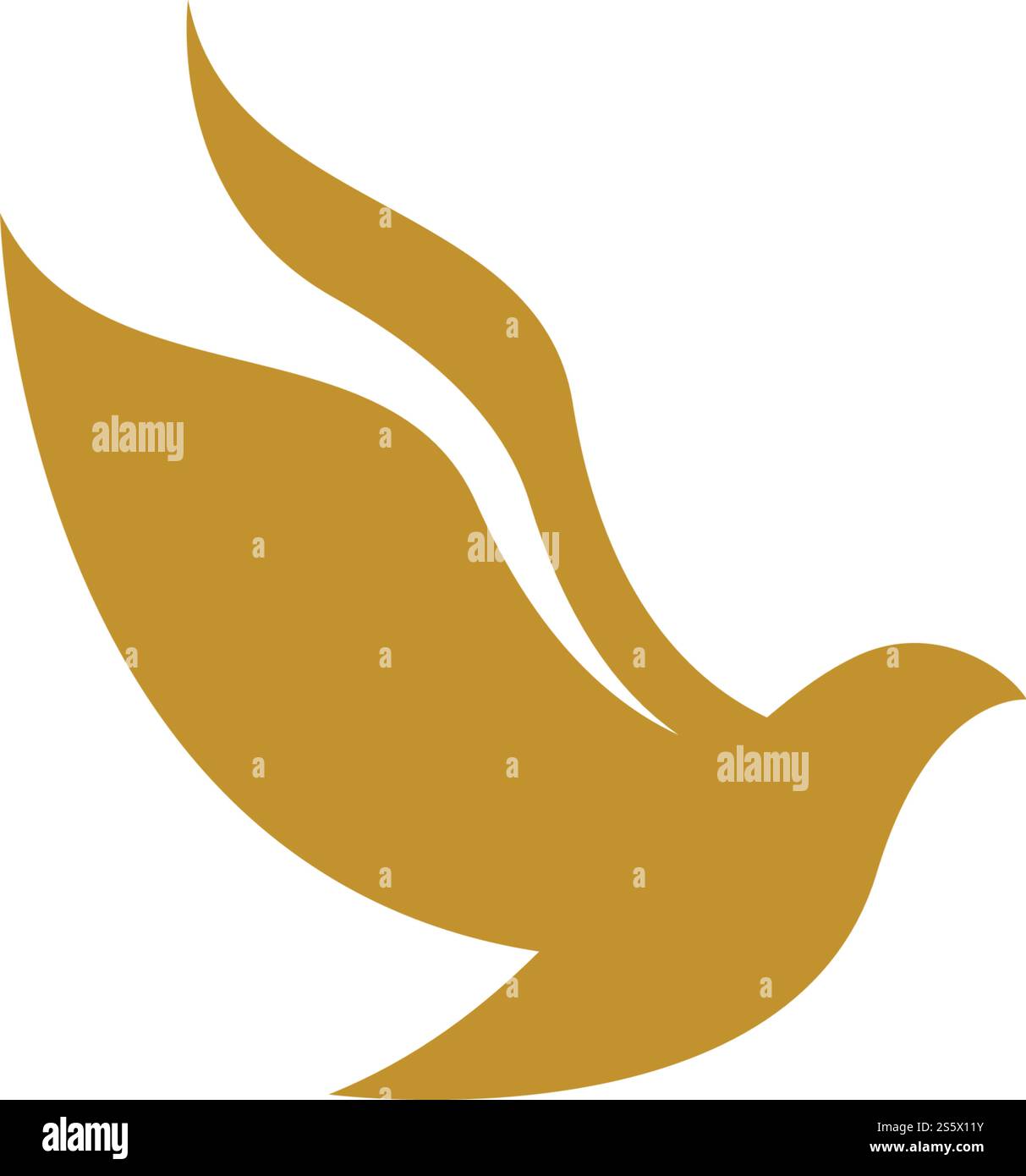 Dove Bird Logo Template vector Stock Vector Image & Art - Alamy