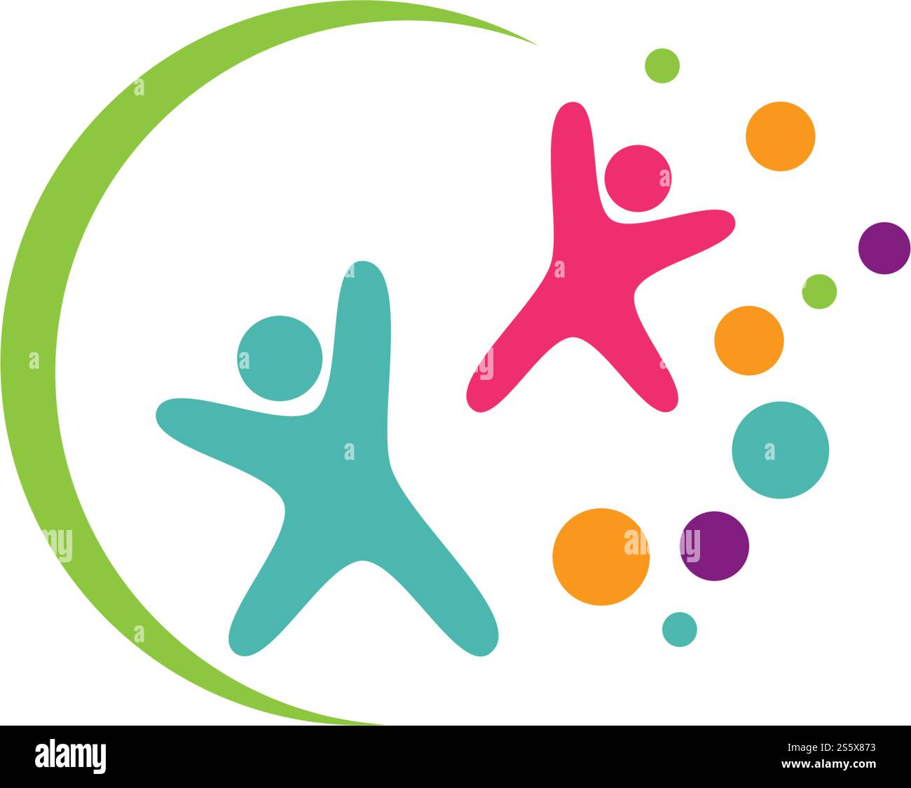 Open book template social Stock Vector Images - Alamy