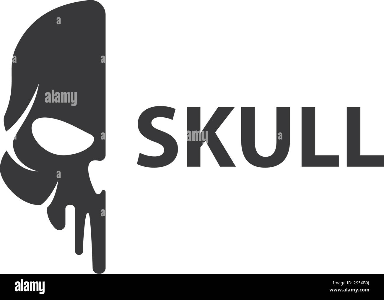 Skull logo vector illustration Stock Vector Image & Art - Alamy