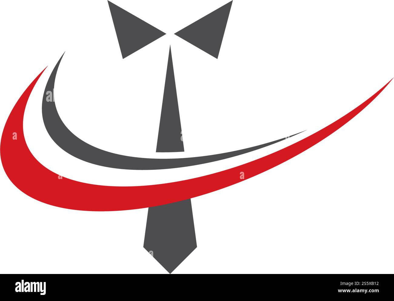 Tie logo vector icon template Stock Vector Image & Art - Alamy