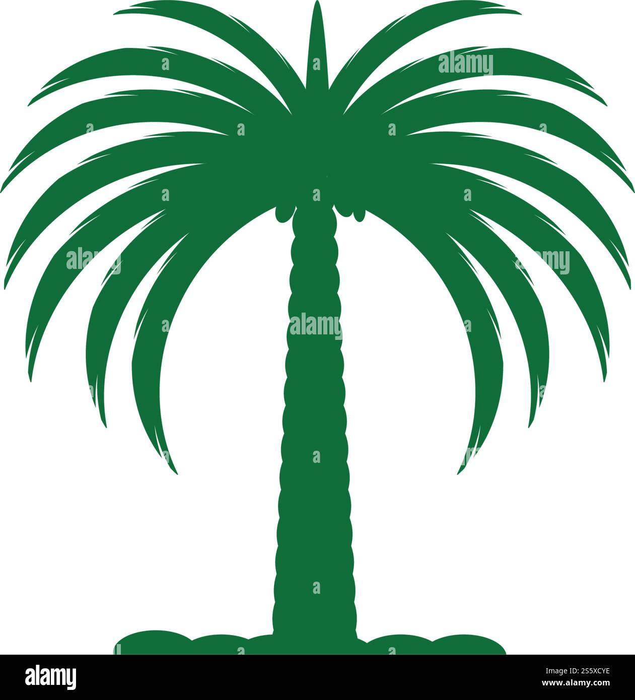 Dates tree Wave Logo Template vector symbol nature Stock Vector Image ...