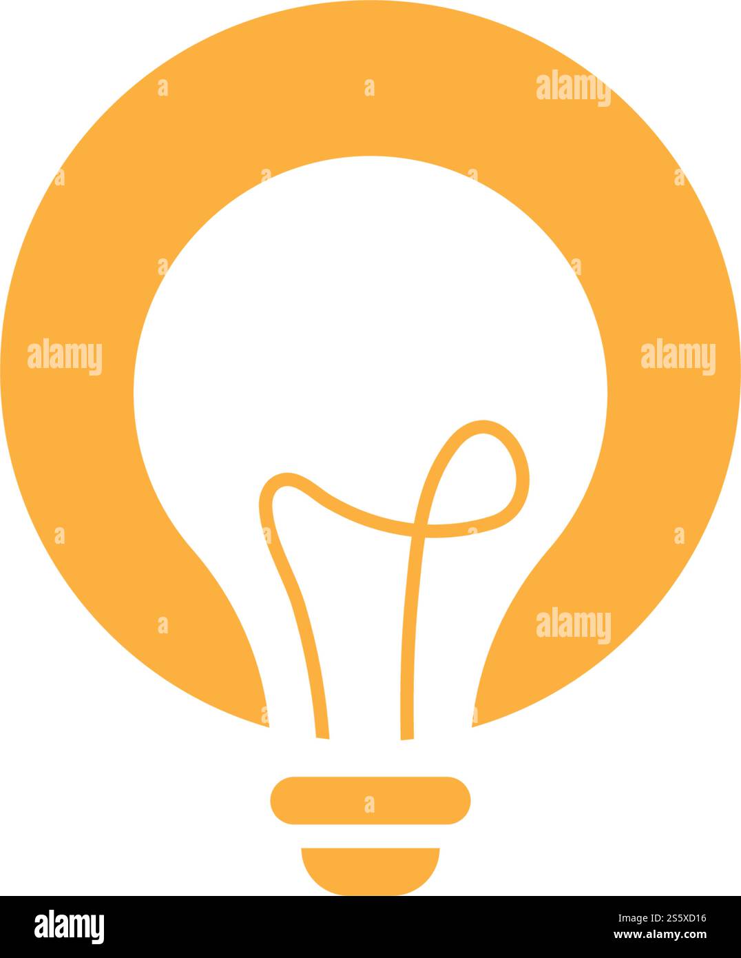 Bulb logo vector ilustration template Stock Vector Image & Art - Alamy