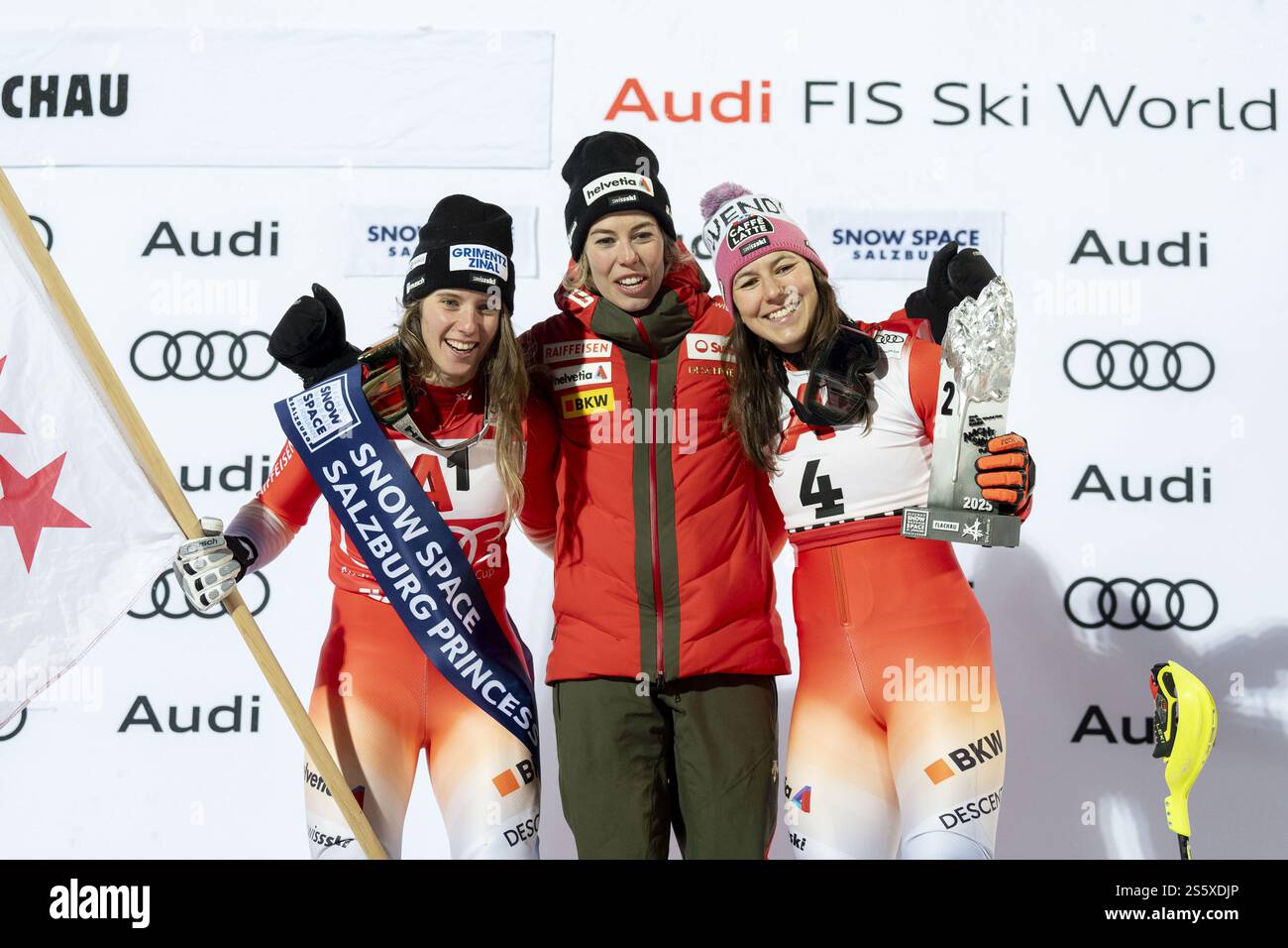 Flachau, Austria. 15th Jan, 2025. FLACHAU, AUSTRIA - JANUARY 14 ...