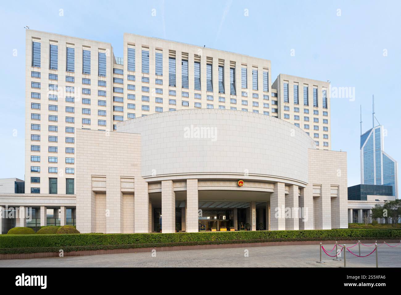 Shanghai, China. January 7, 2025. External view of the Shanghai ...