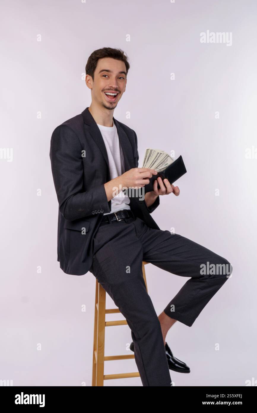 Studio rich man hi-res stock photography and images - Alamy