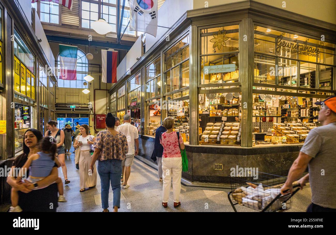 Queen Victoria Market in Melbourne is the last of the city's Victorian ...