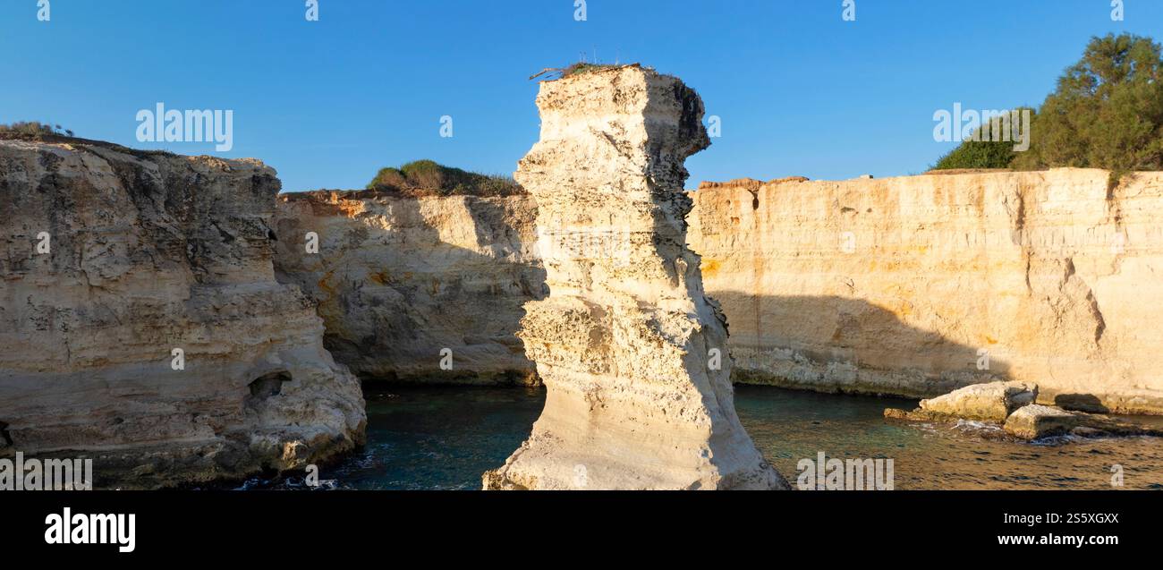 rock formation, Torre Sant'Andrea, Puglia, Italy Stock Photo - Alamy