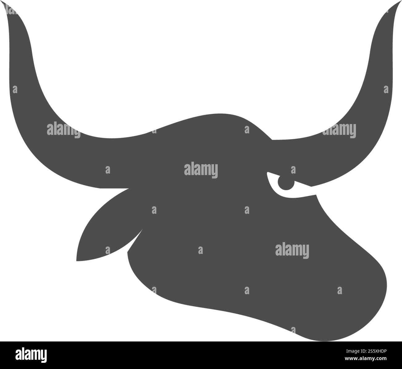 Taurus Logo Template vector Stock Vector Image & Art - Alamy