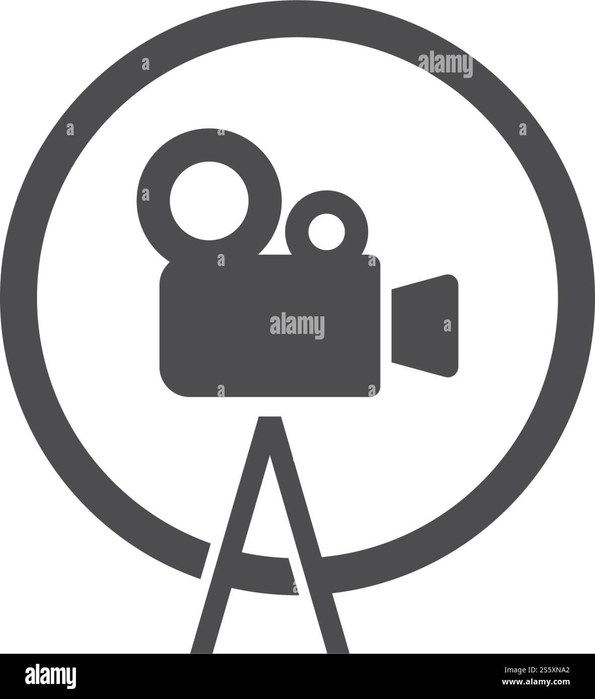 Movie photo camera Black and White Stock Photos & Images - Alamy