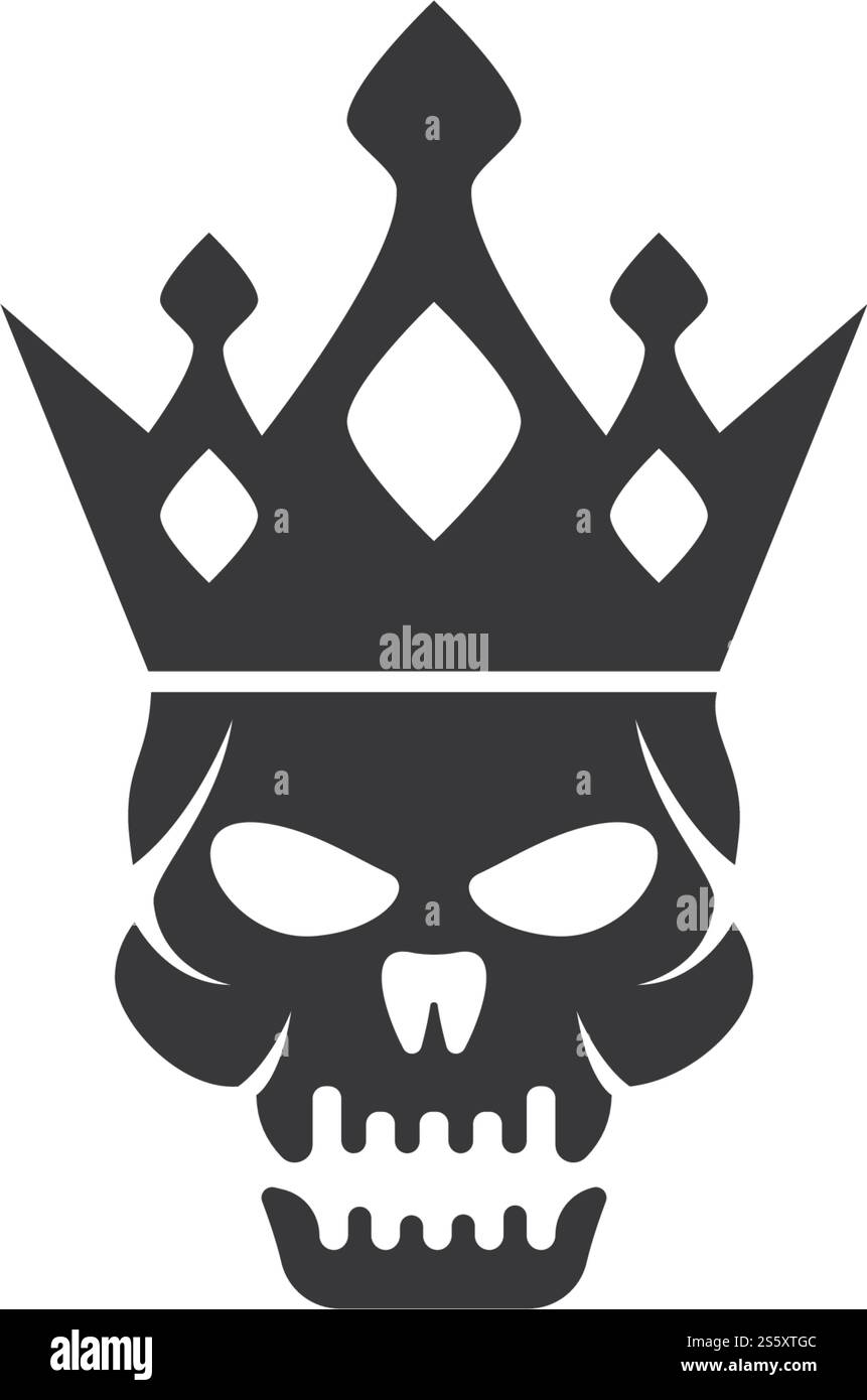 Skull logo vector illustration Stock Vector Image & Art - Alamy