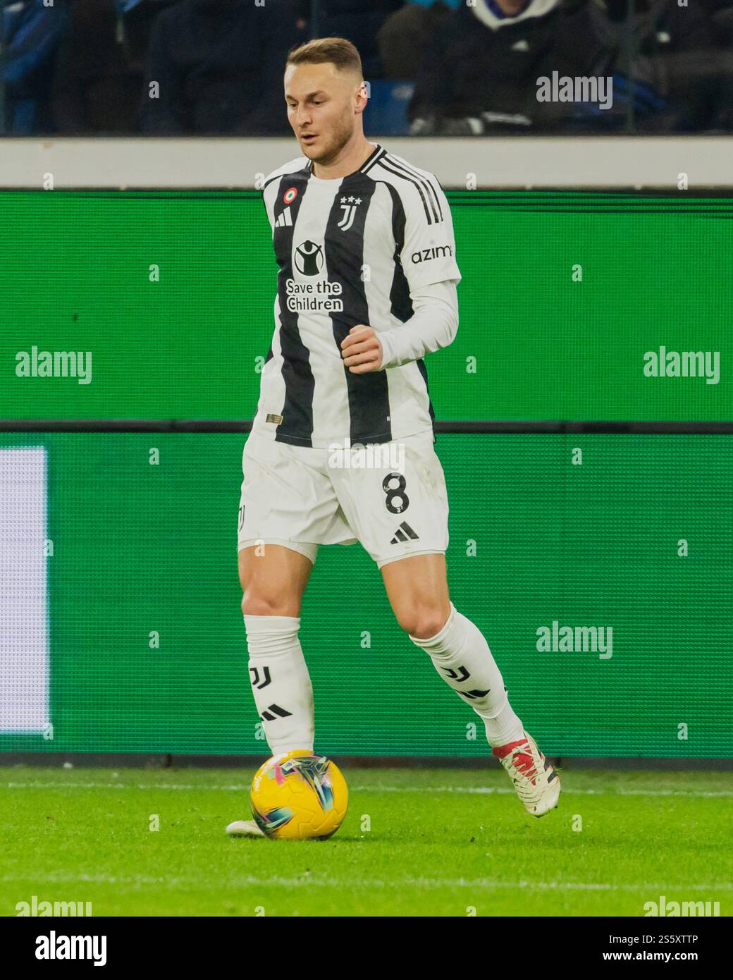 Teun Koopmeiners in action during Serie A match between Atalanta and ...