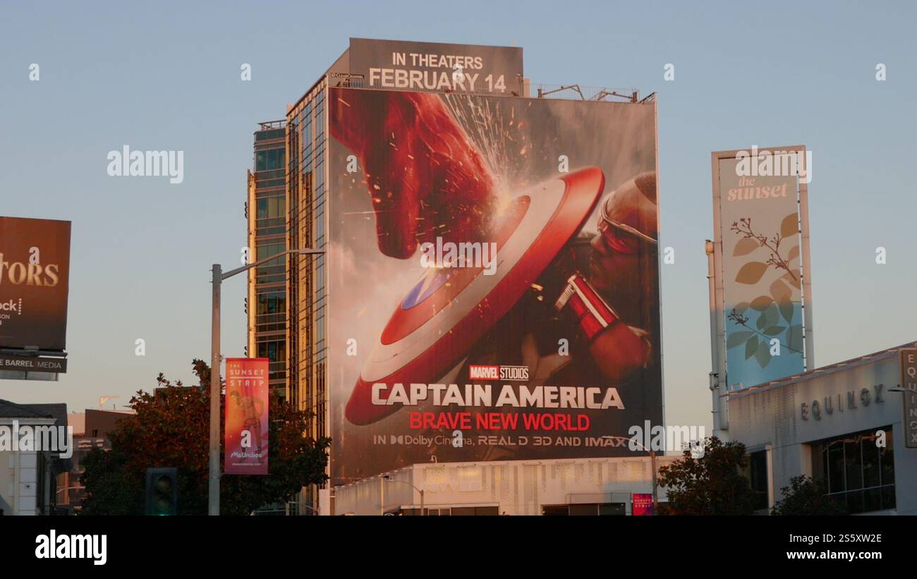 Los Angeles, California USA 14th January 2025 Marvel Studios Captain ...