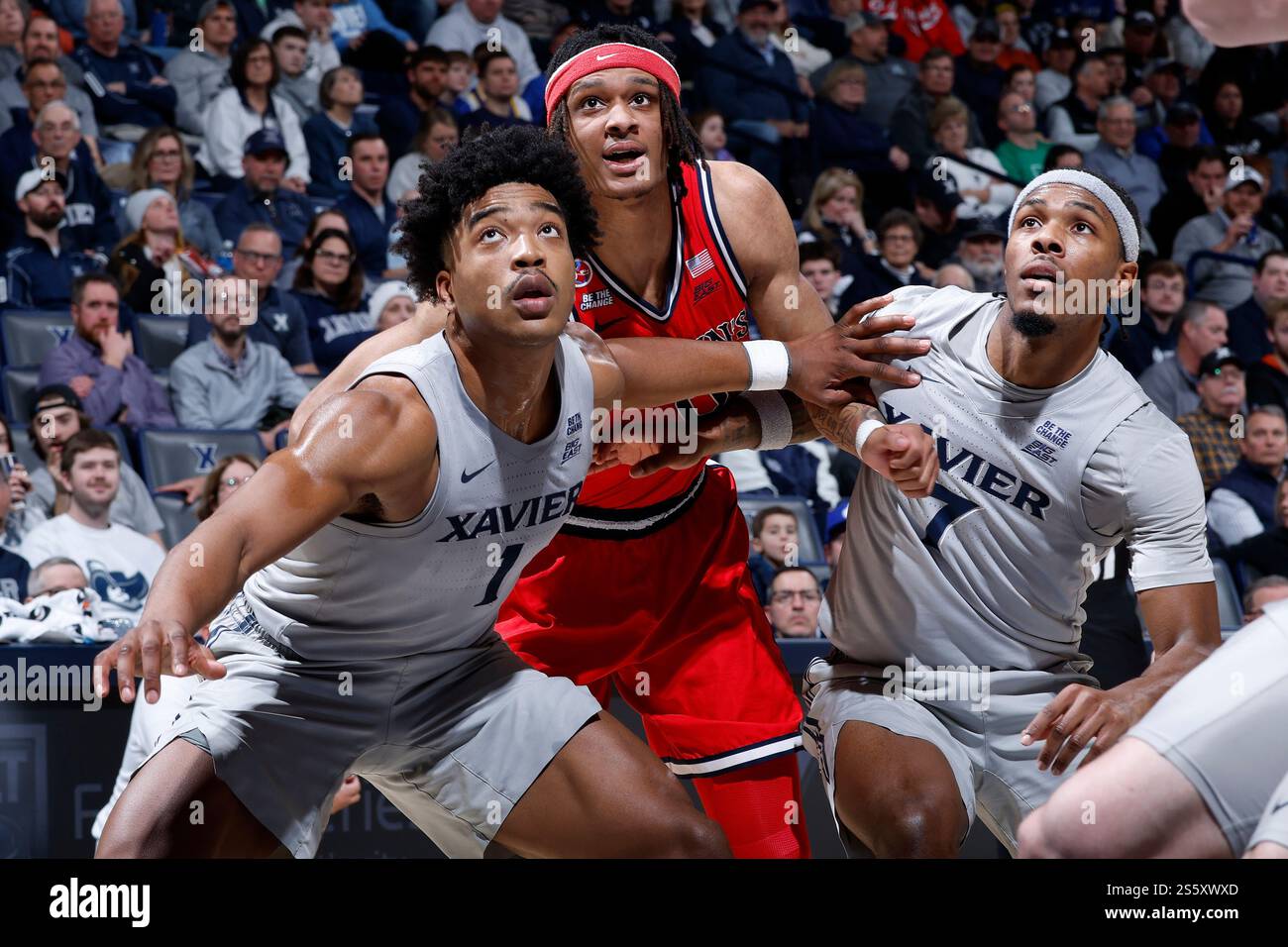 CINCINNATI, OH - JANUARY 07: Xavier Musketeers guard Marcus Foster (1 ...