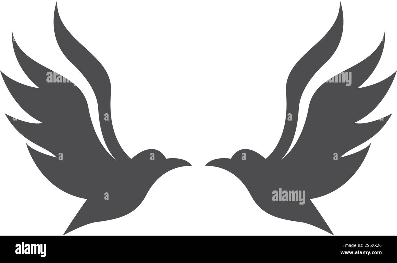 Bird Logo Template vector Stock Vector Image & Art - Alamy