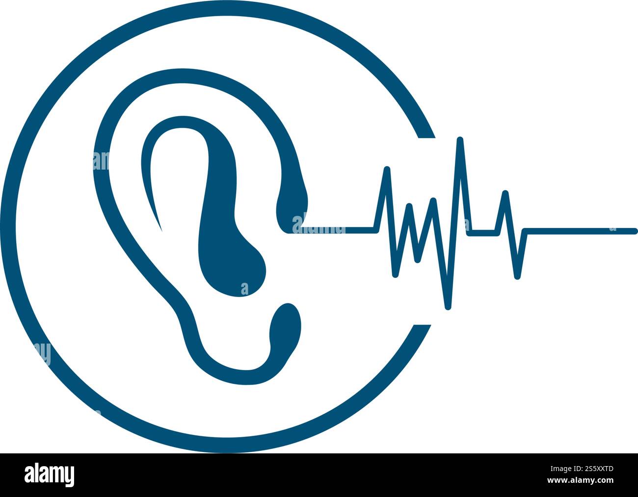 Hearing Logo Template vector Stock Vector Image & Art - Alamy