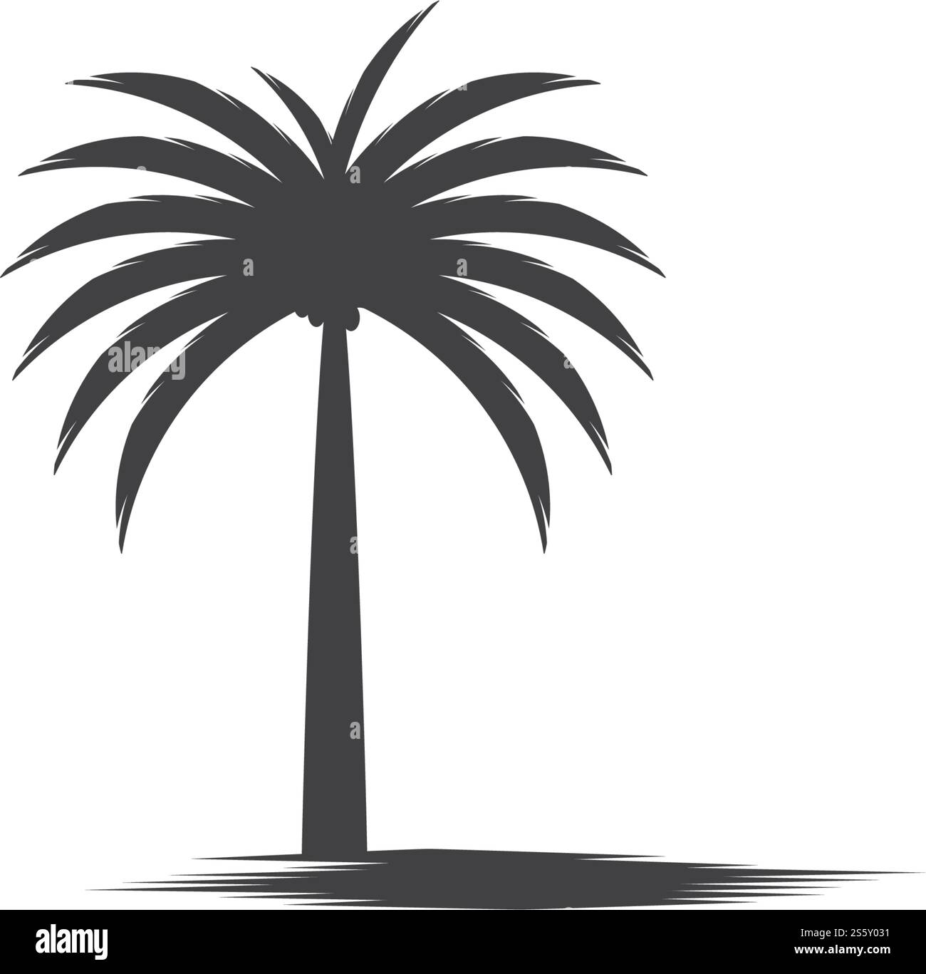 Dates tree Wave Logo Template vector symbol nature Stock Vector Image ...