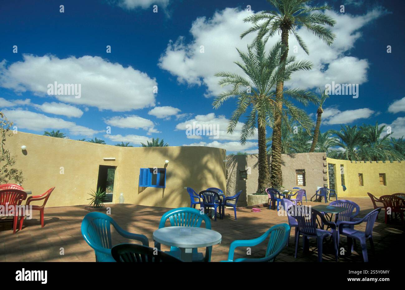 a resort at the fresh water spring at the old Village of Siwa in the ...