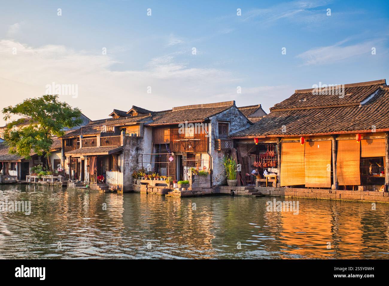 Anchang Ancient Town Stock Photo - Alamy