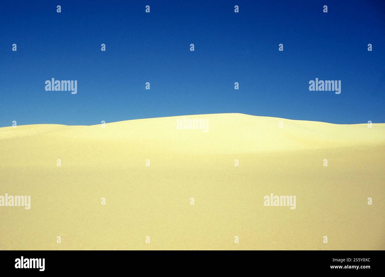 the Sand Dunes near the Oasis and Village of Siwa in the Libyan or ...