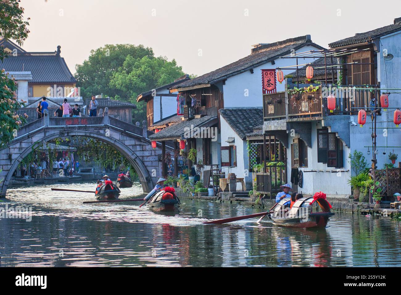 Anchang Ancient Town Stock Photo - Alamy