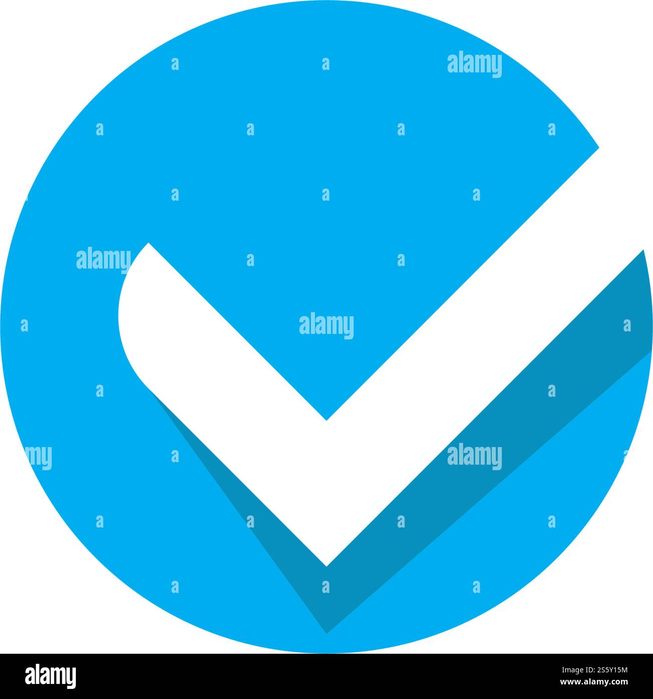 Check mark V Letter Logo Template Stock Vector Image & Art - Alamy