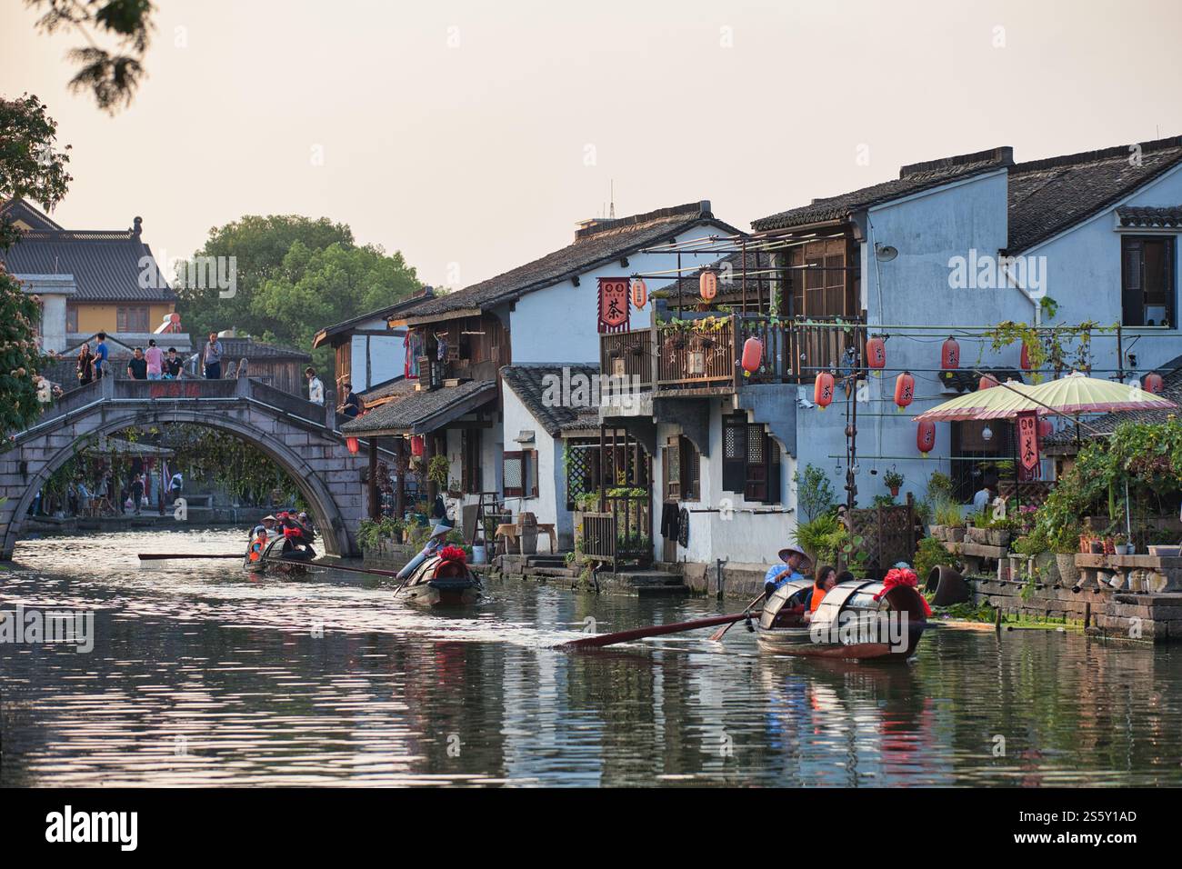 Anchang Ancient Town Stock Photo - Alamy