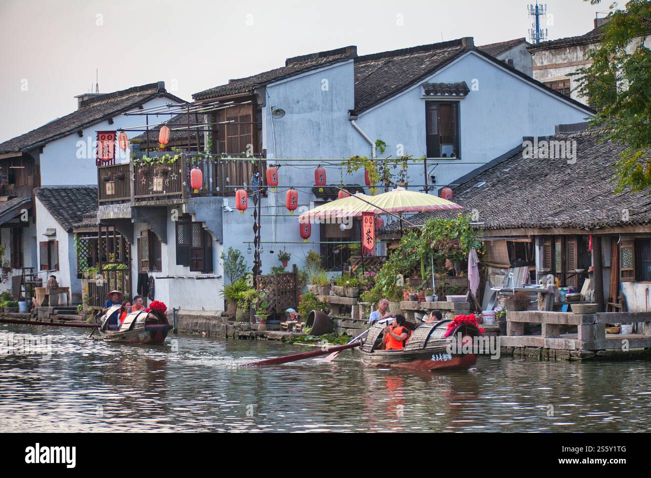 Anchang Ancient Town Stock Photo - Alamy