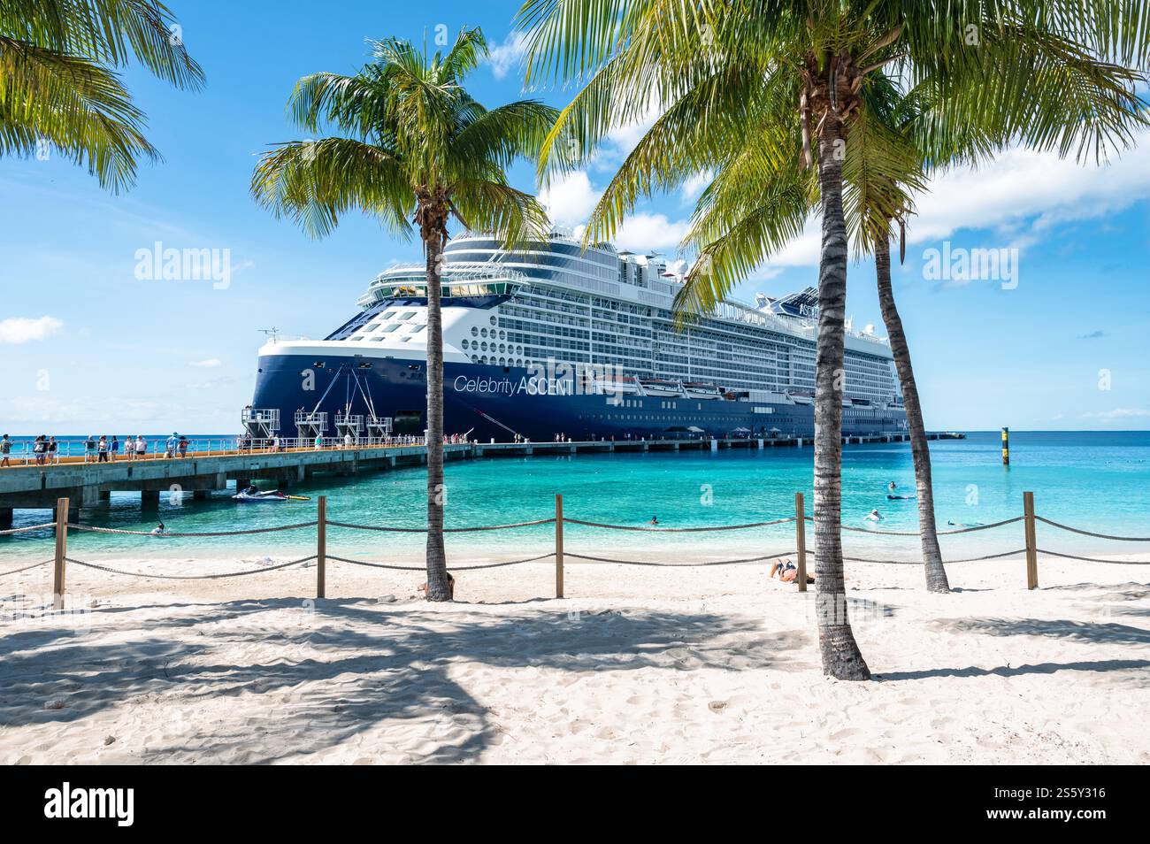 Grand Turk, Turks and Caicos - Nov 20, 2024: Cruise ship Celebrity ...