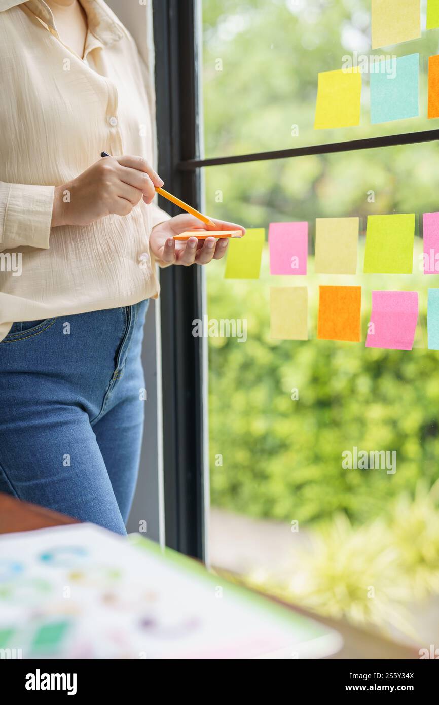 Creative idea Business female Artist Creative Designer sketch graphic ...